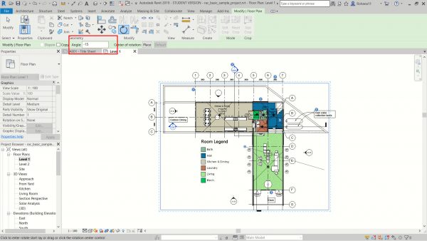 Revit Cara Memutar View Lembar Kerja – Ruang CAD